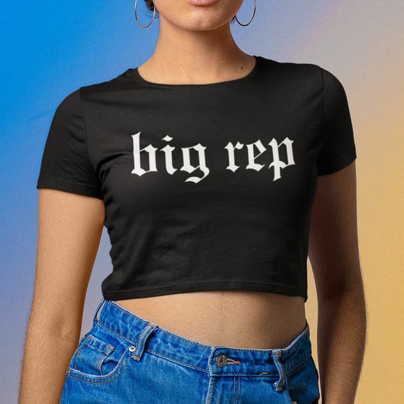 Tops | Big Rep Taylor Swift Fan Shirt Black Fitted Crop Top Tee | Poshmark